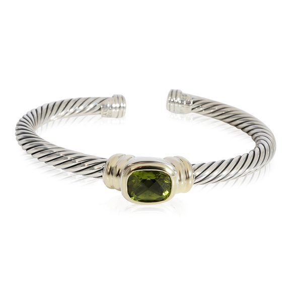 David Yurman | Bags | David Yurman Noblesse Cuff Peridot Bracelet In 4k ...